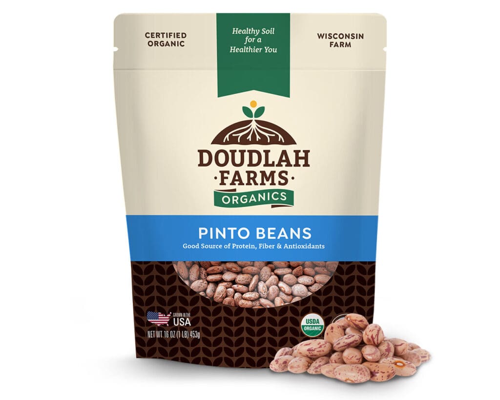 Organic Pinto Beans – Non-GMO - Certified Clean