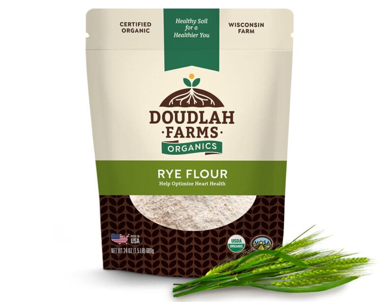 Organic Rye Flour – Non-GMO & Certified Clean