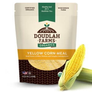 Fine Ground Organic Cornmeal: Perfect for Baking